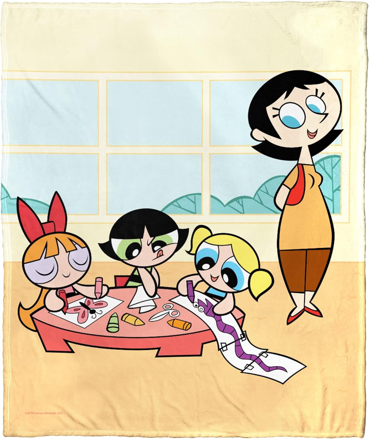 Powerpuff Girls Silk Touch Throw Blanket, 50" x 60", Super Powered ...