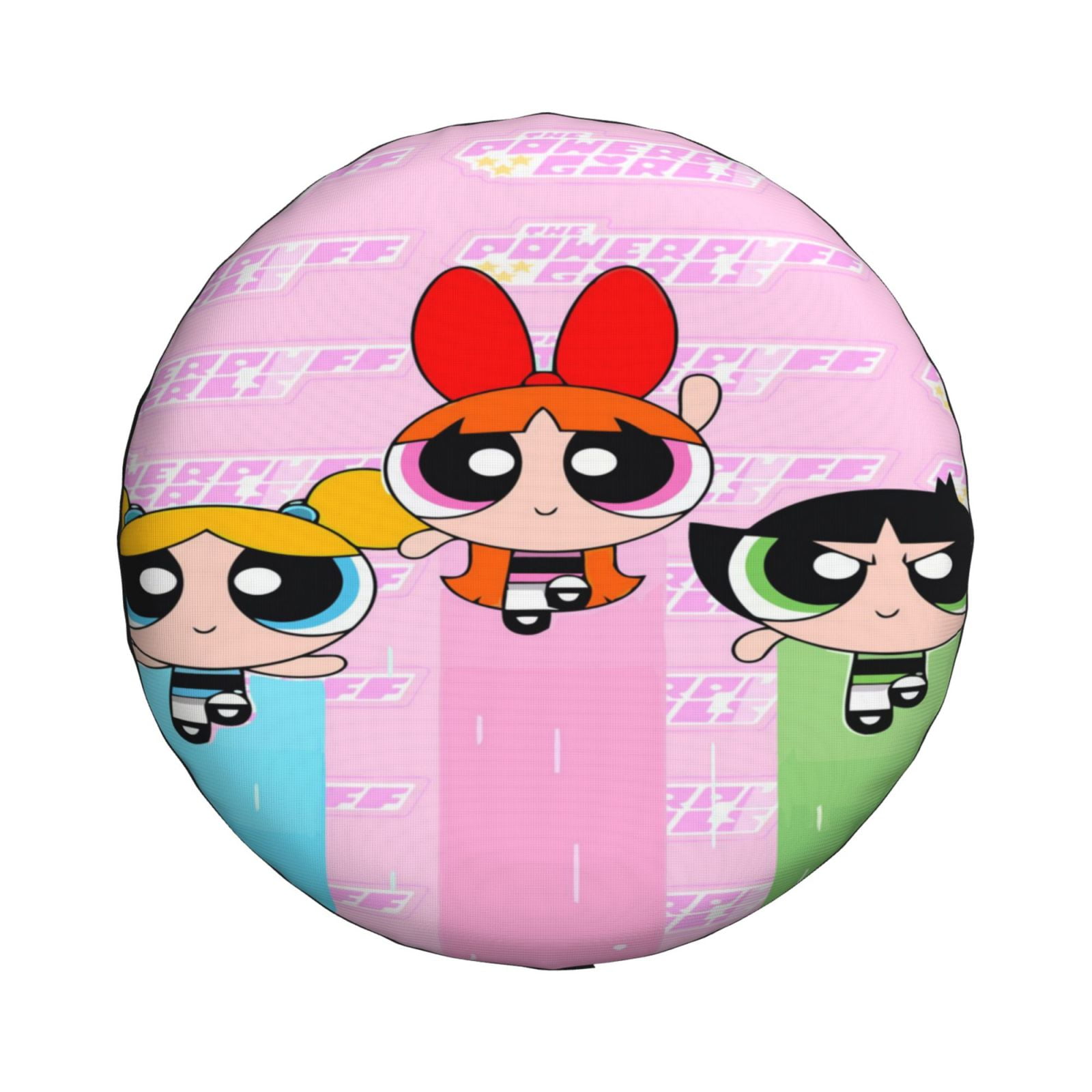 Powerpuff Girls Spare Tire Cover Animal Cute Cartoon Weatherproof ...