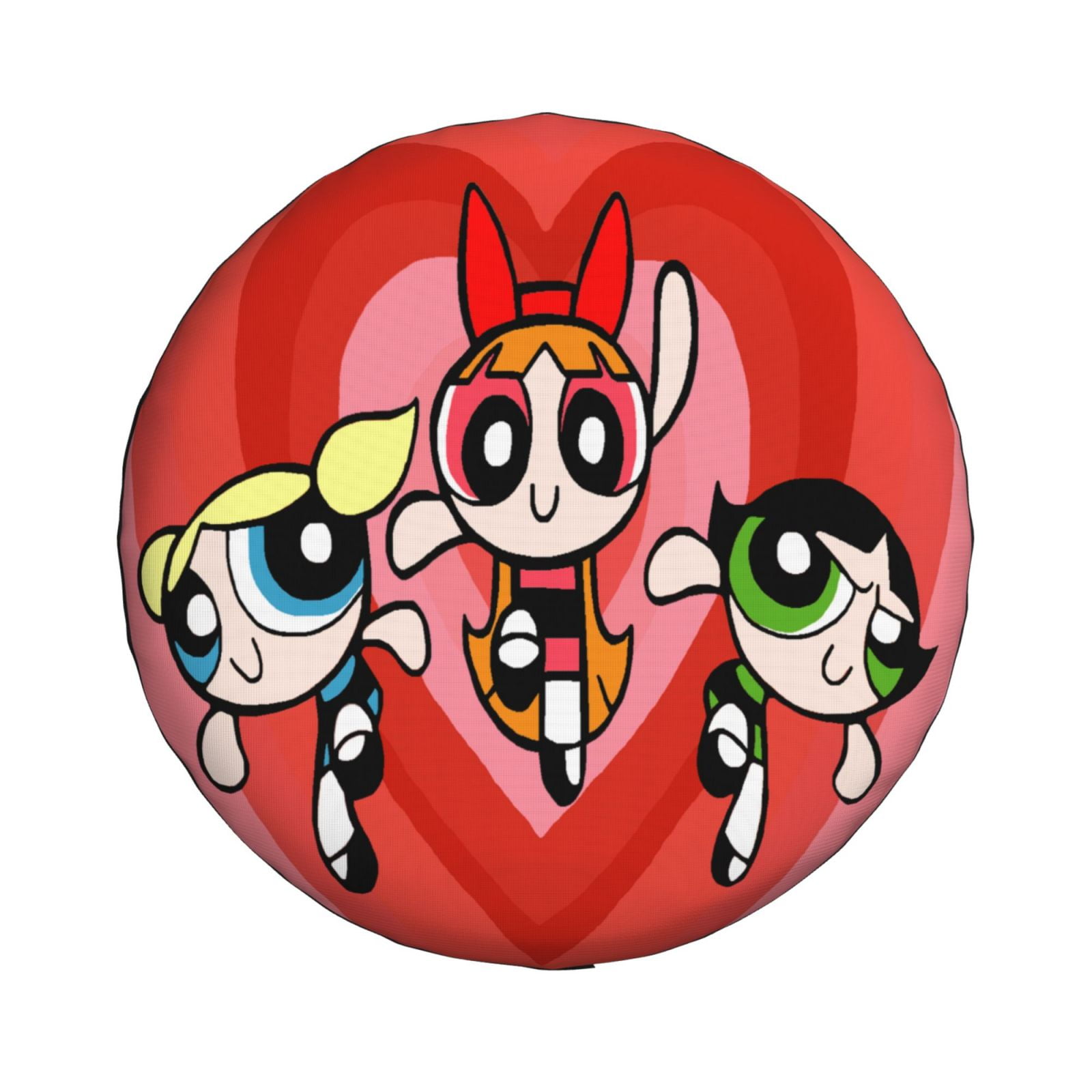 Powerpuff Girls Spare Tire Cover Animal Cute Cartoon Weatherproof ...