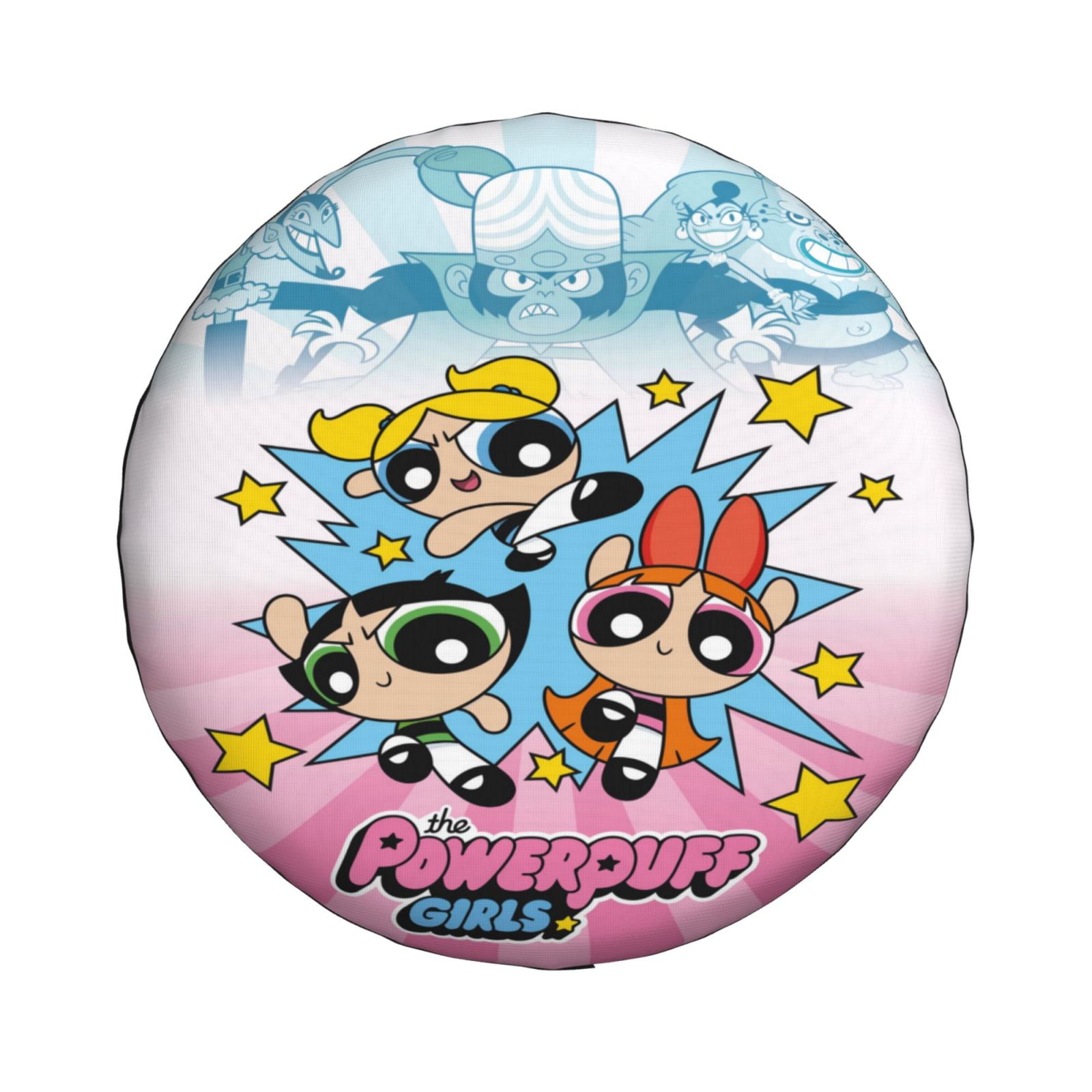 Powerpuff Girls Spare Tire Cover Animal Cute Cartoon Weatherproof ...