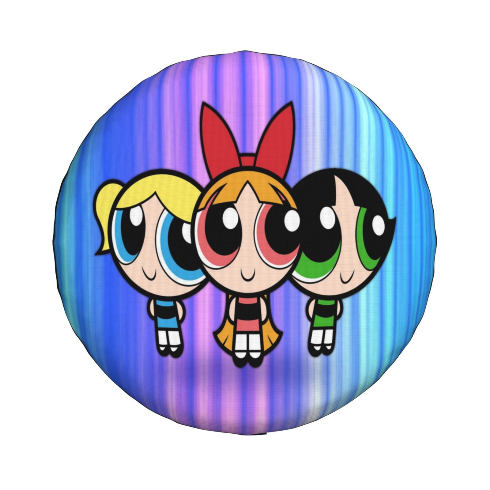 Powerpuff Girls Spare Tire Cover Animal Cute Cartoon Weatherproof ...