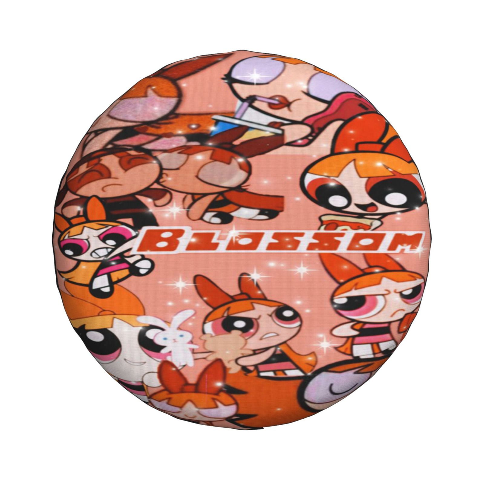 Powerpuff Girls Spare Tire Cover Animal Cute Cartoon Weatherproof ...