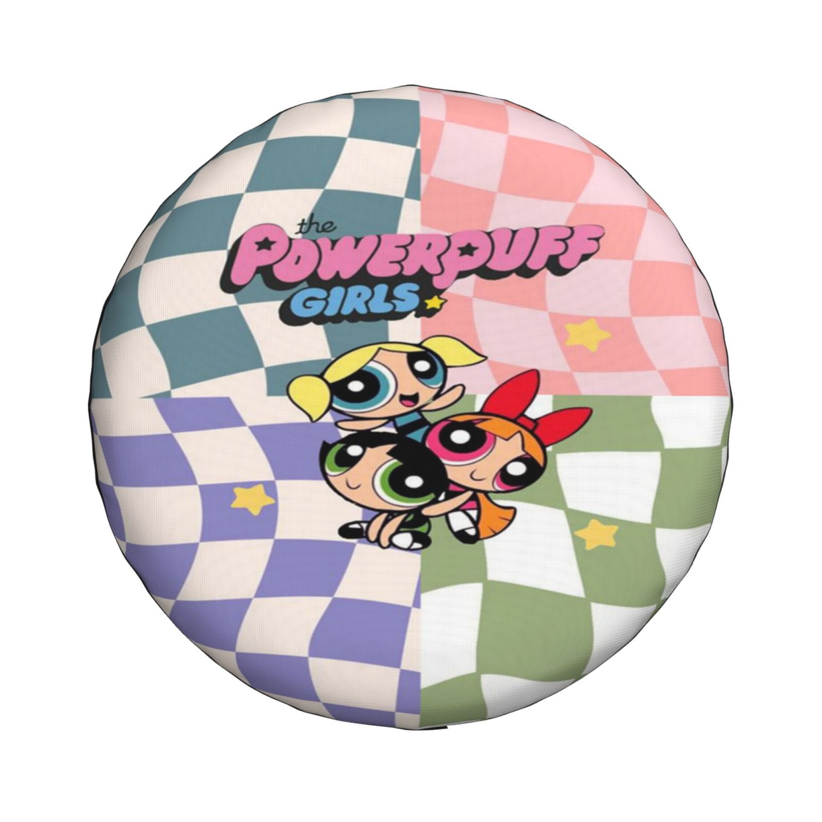 Powerpuff Girls Spare Tire Cover Animal Cute Cartoon Weatherproof ...