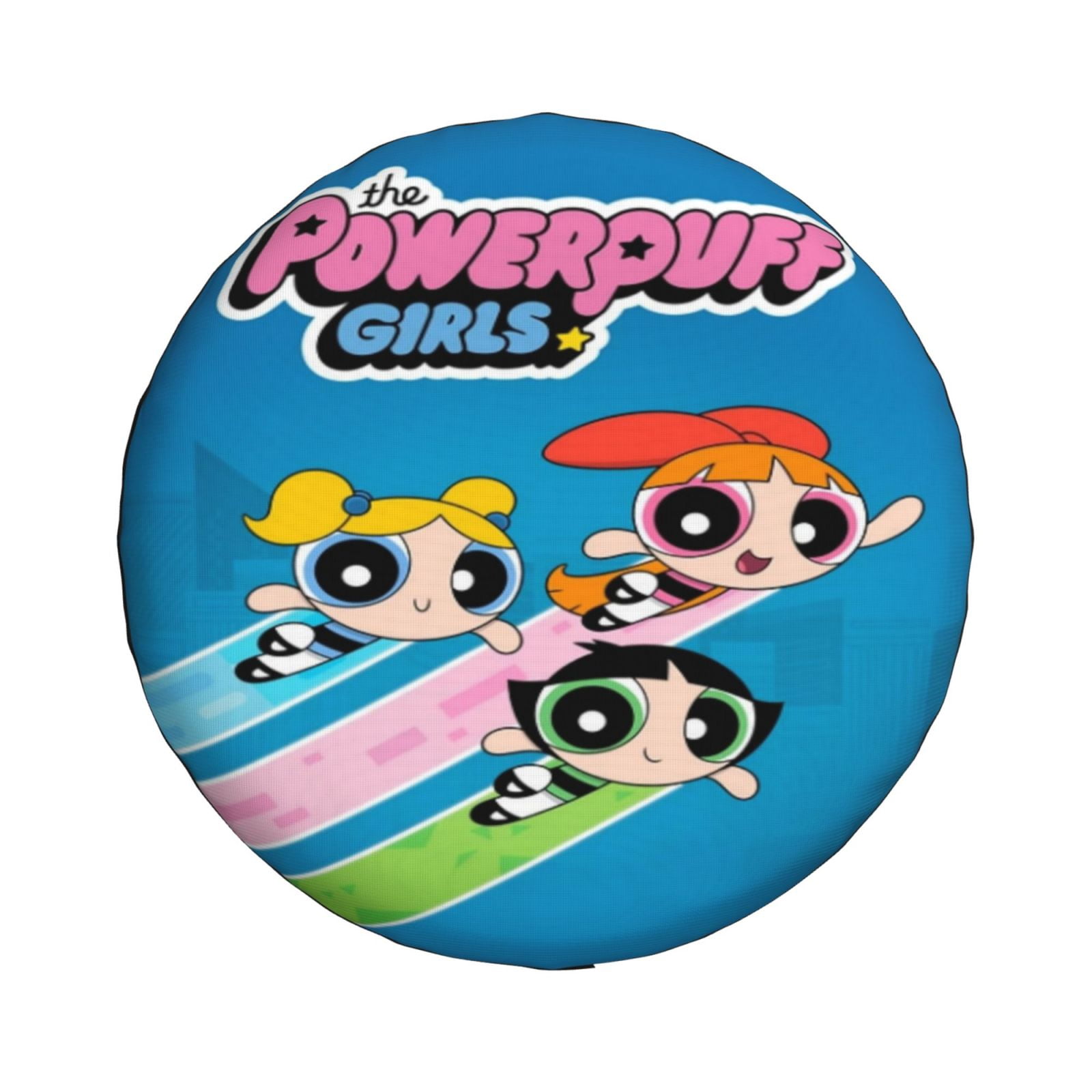 Powerpuff Girls Spare Tire Cover Animal Cute Cartoon Weatherproof ...