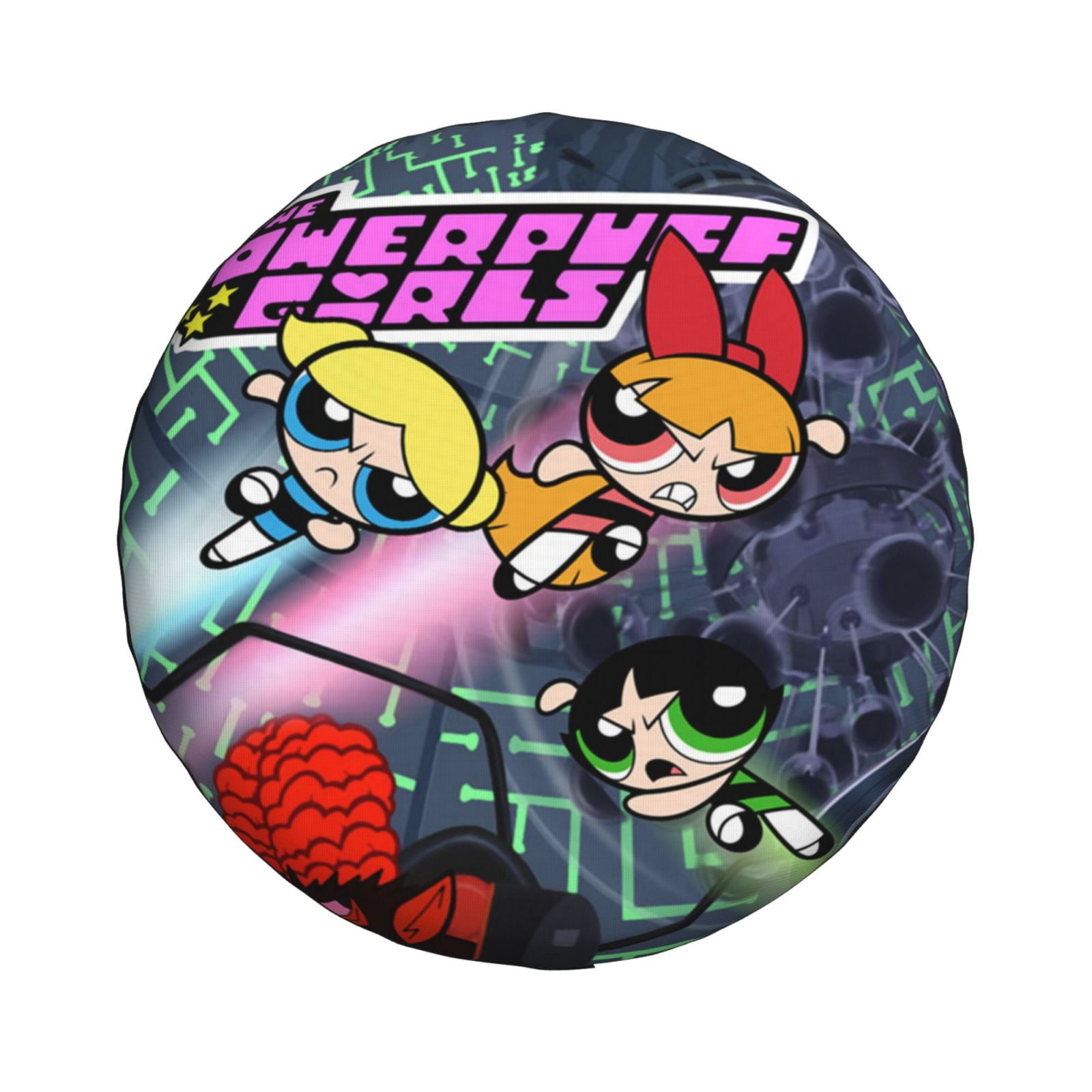 Powerpuff Girls Spare Tire Cover Animal Cute Cartoon Weatherproof ...