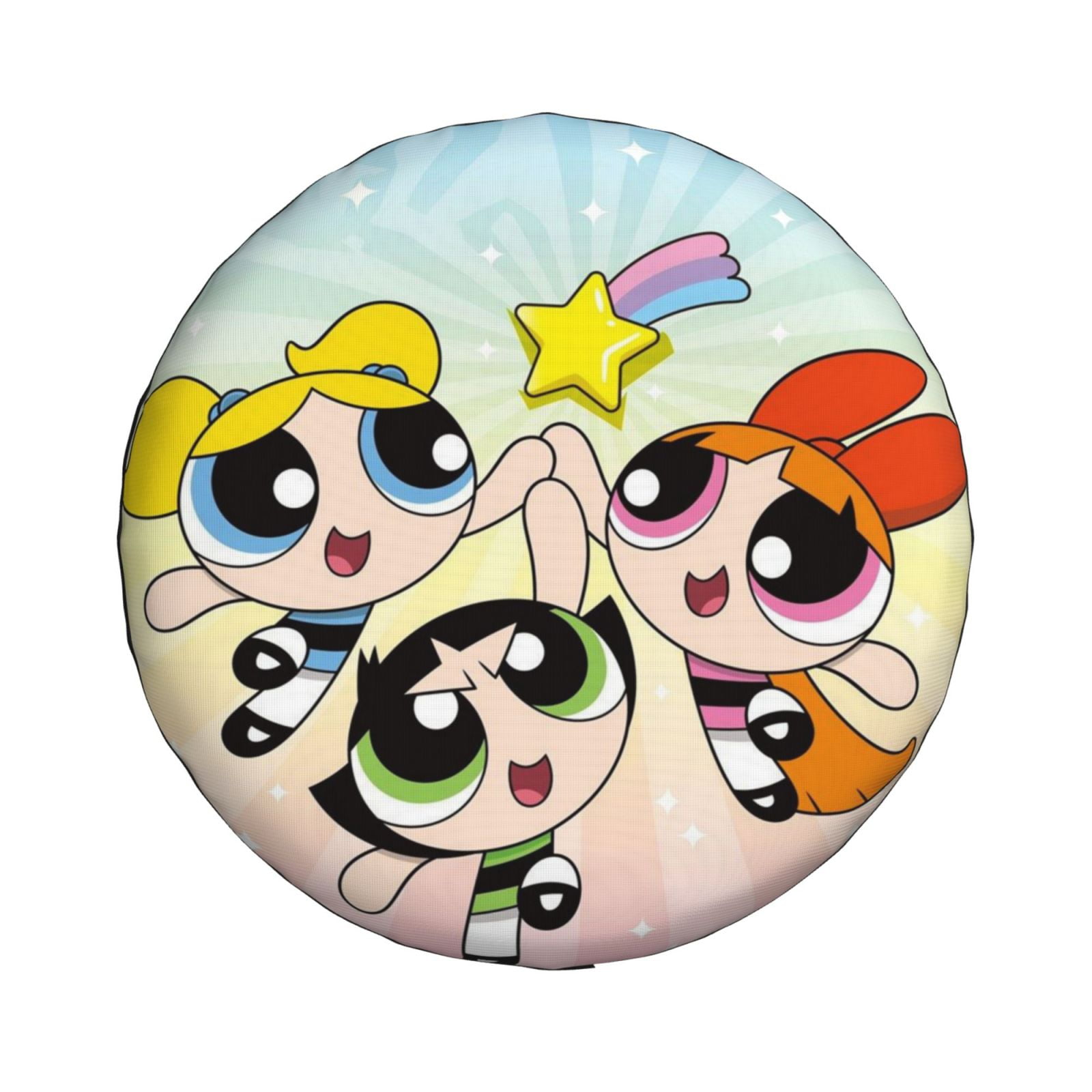 Powerpuff Girls Spare Tire Cover Animal Cute Cartoon Weatherproof ...