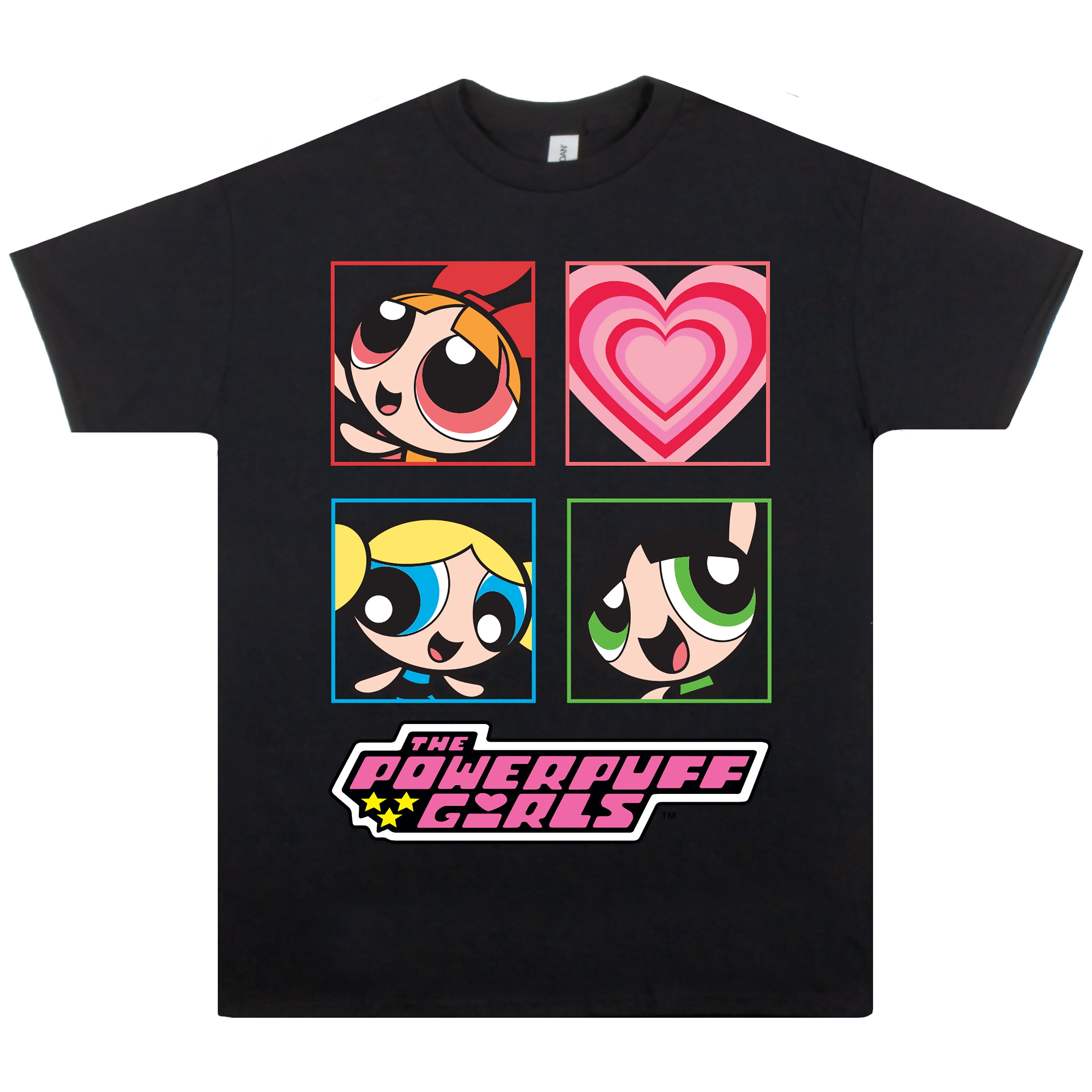 Powerpuff Girls Square Girls Buttercup Blossoms Bubbles Mens and Womens ...
