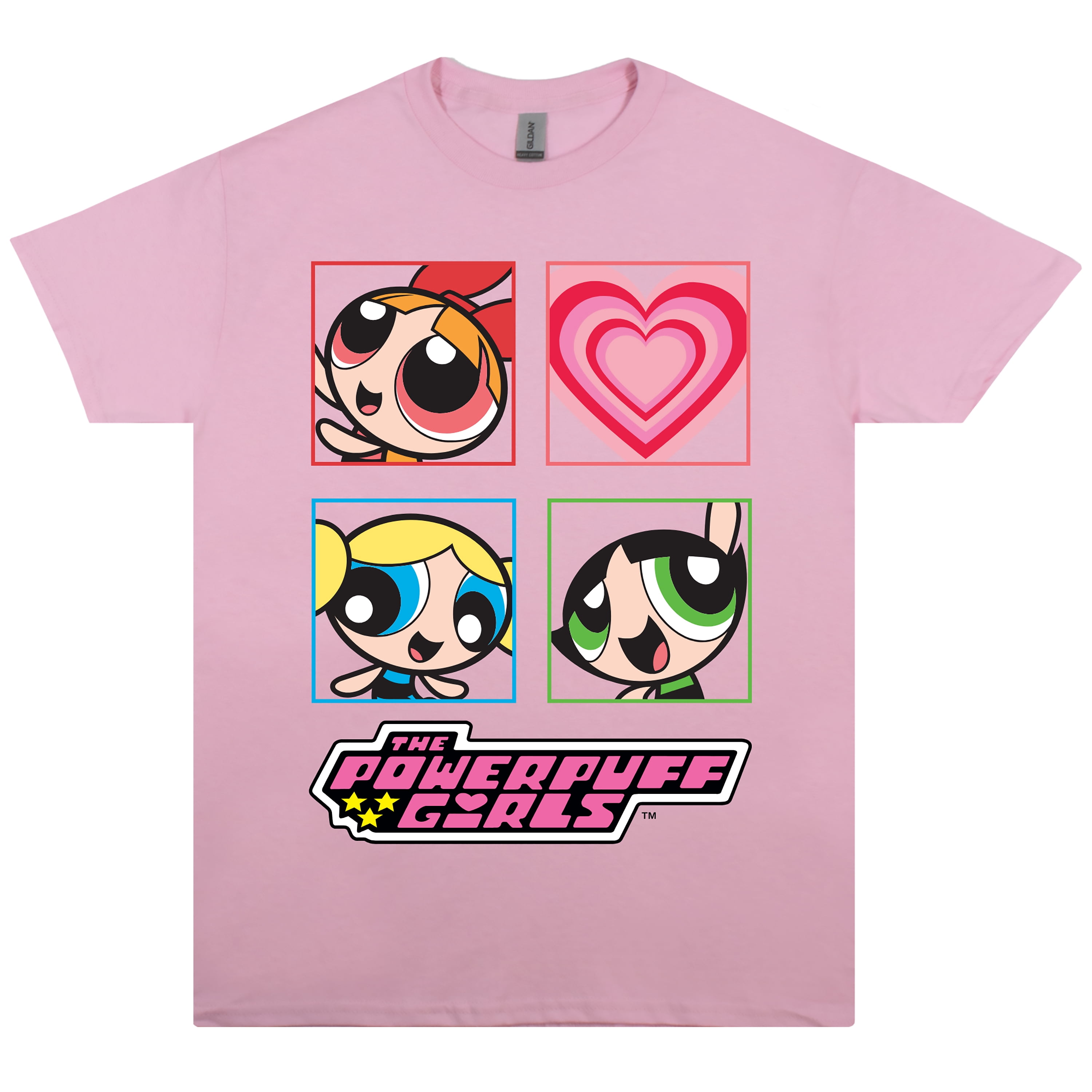 Powerpuff Girls Square Girls Buttercup Blossoms Bubbles Mens and Womens ...