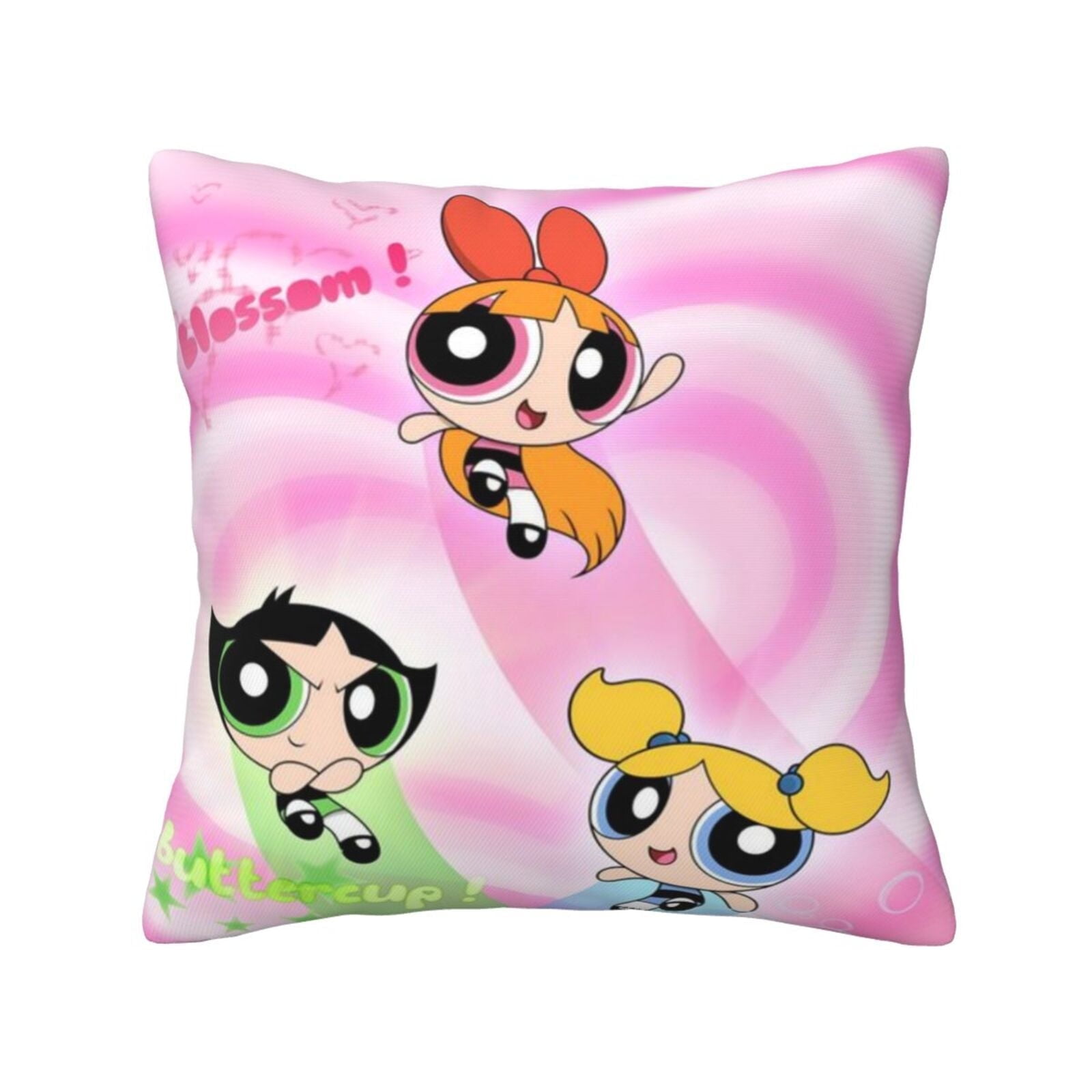 The Powerpuff Girls Throw Pillow Covers Cases Cushion Cover Decorative ...