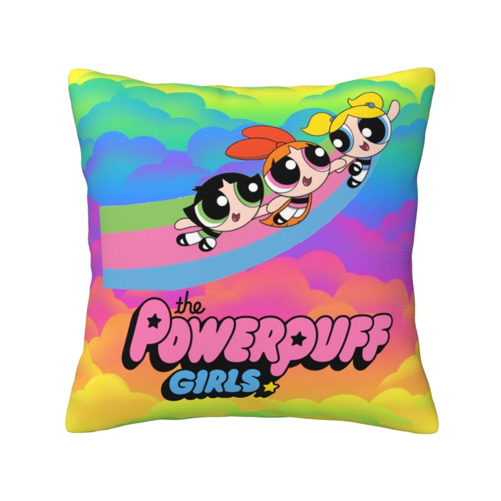 The Powerpuff Girls Throw Pillow Covers Cases Cushion Cover Decorative ...