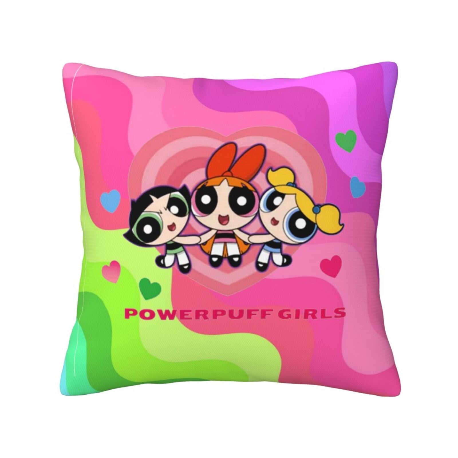 The Powerpuff Girls Throw Pillow Covers Cases Cushion Cover Decorative ...