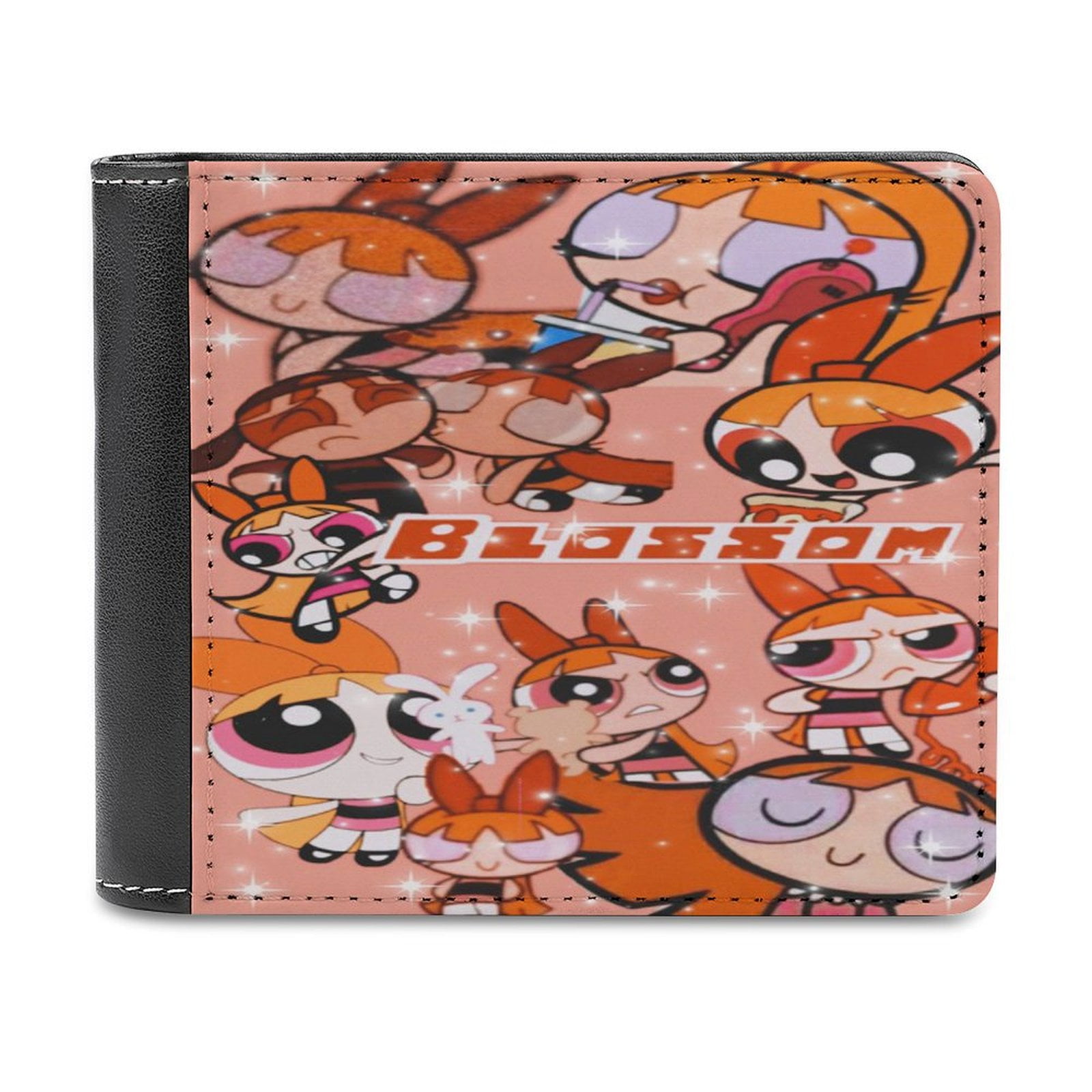 Powerpuff Girls Wallet, Anime Leather Wallet Mens Wallets Manga Slim ...