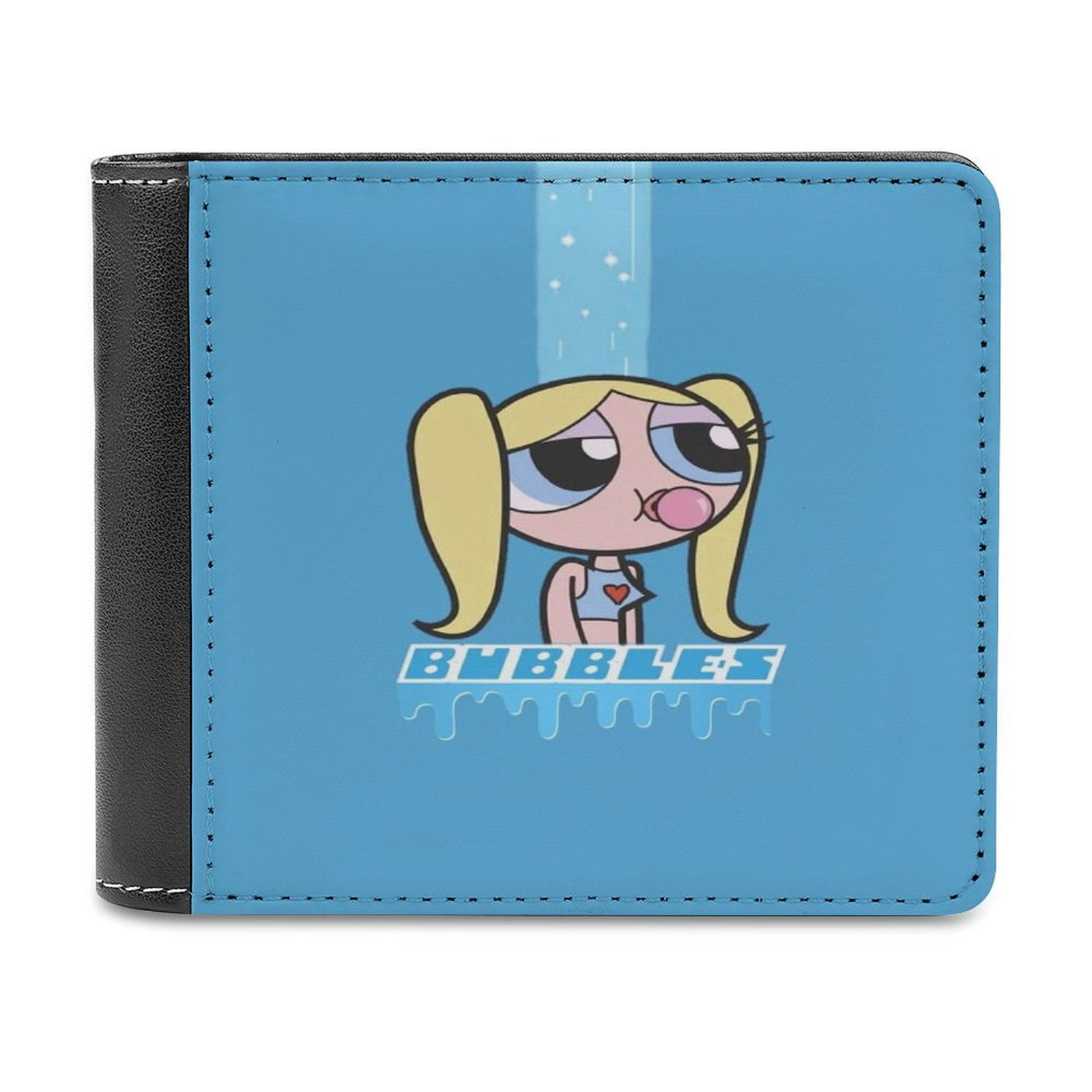 Powerpuff Girls Wallet, Anime Leather Wallet Mens Wallets Manga Slim ...