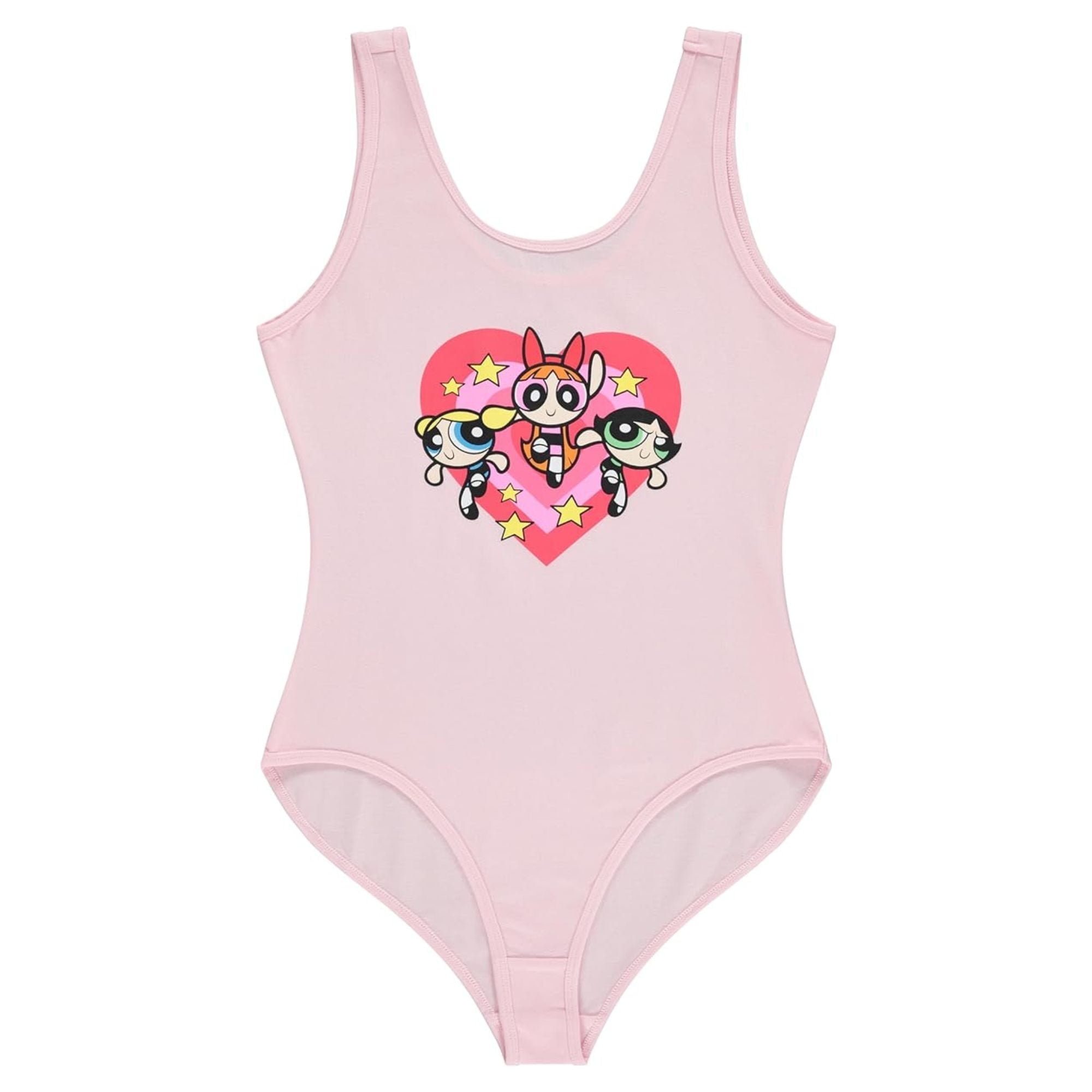 Powerpuff Girls Merchandise: Light Pink Bodysuit, Racer Back Tank Top ...