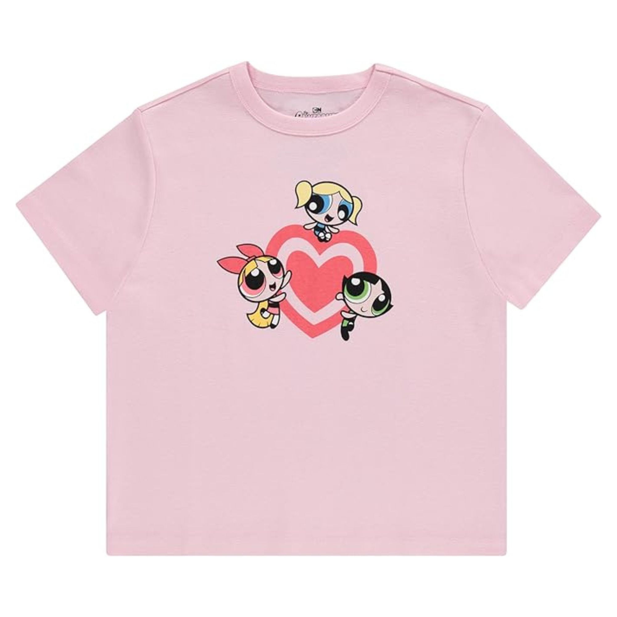 Powerpuff Girls Women's T-shirt, Classic Printed Cartoon Powerpuff ...