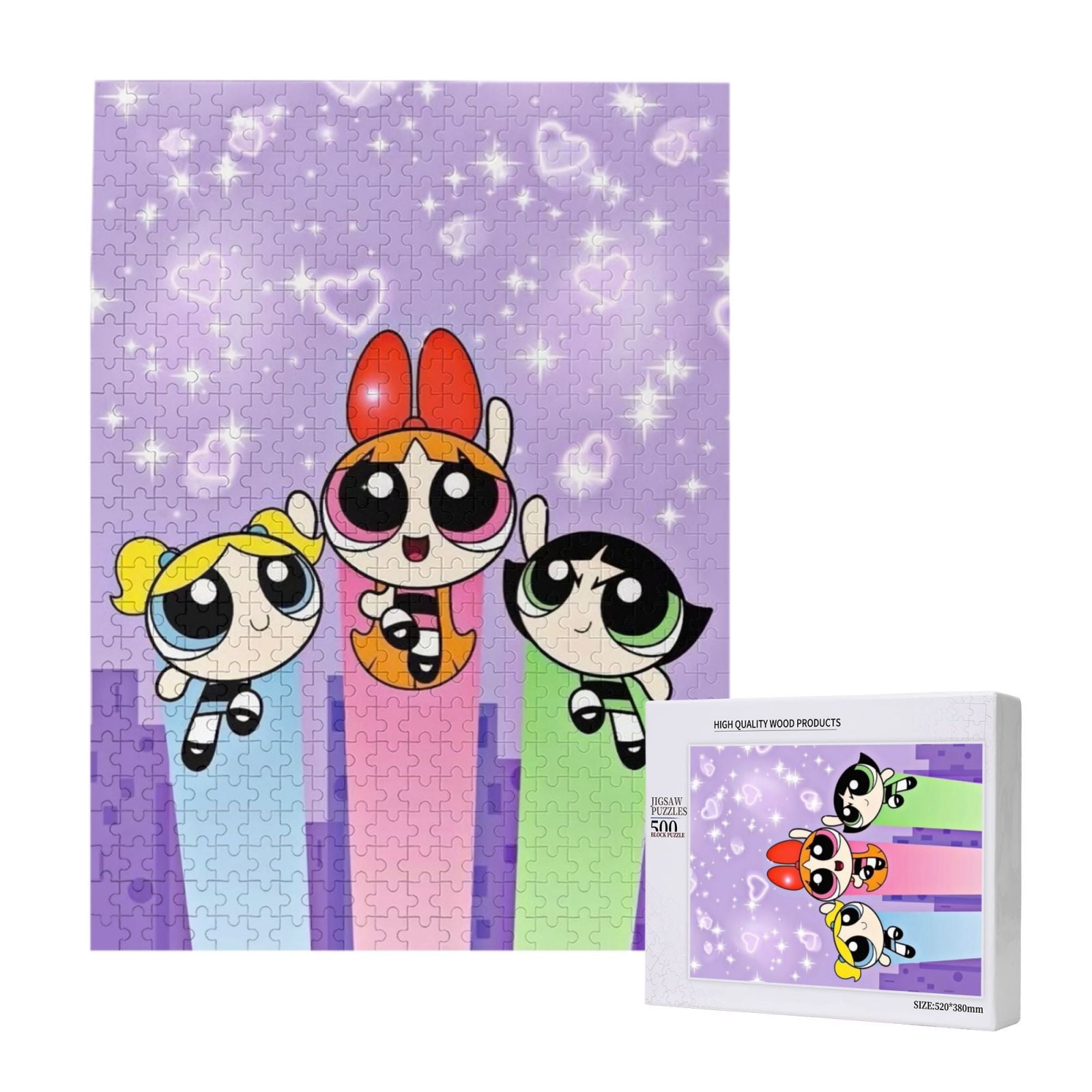 Powerpuff Girls Wooden Jigsaw Puzzle - Suitable for Adult Children ...