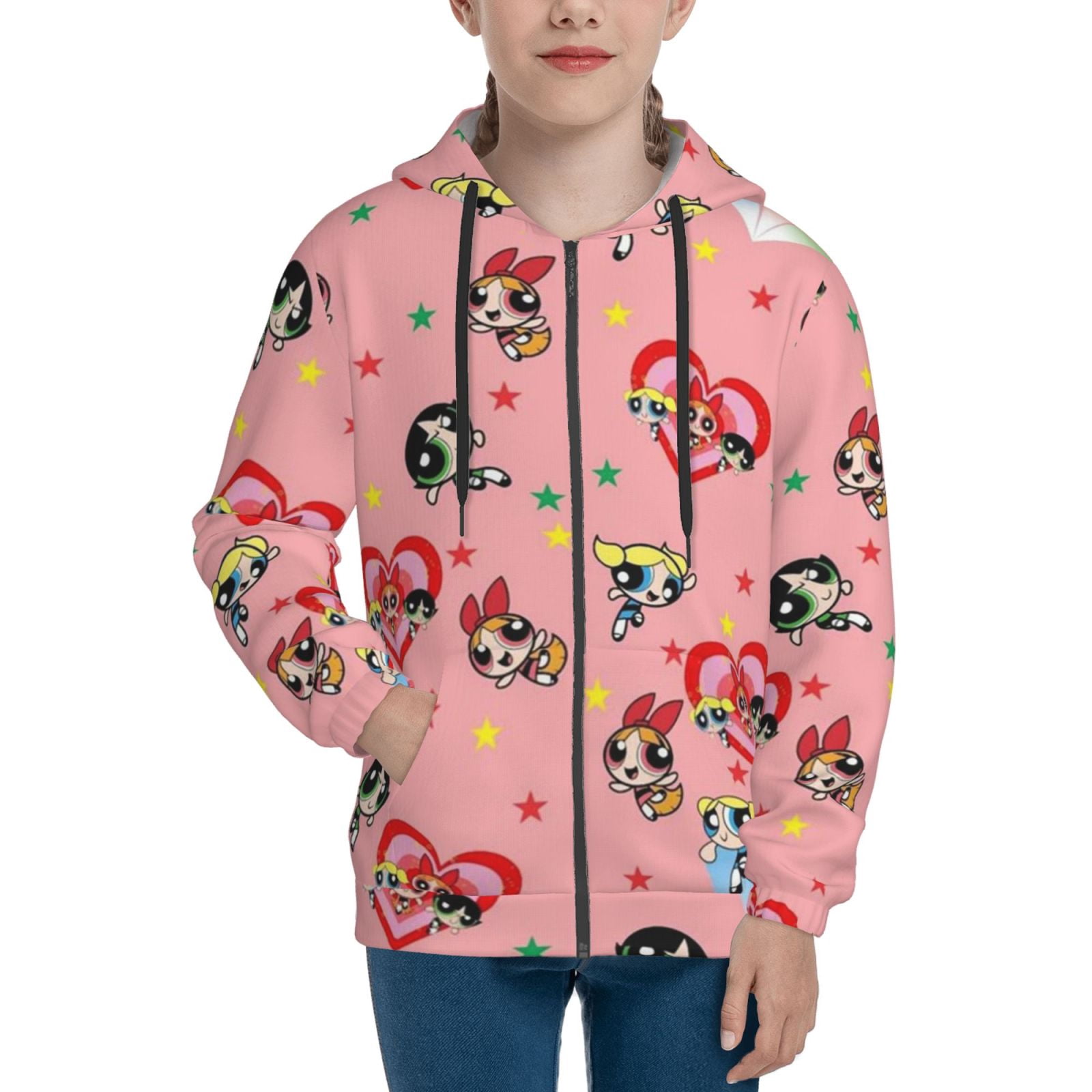 The Powerpuff Girls Youth Sweatshirt 3D Printed Hoodie Activewear ...