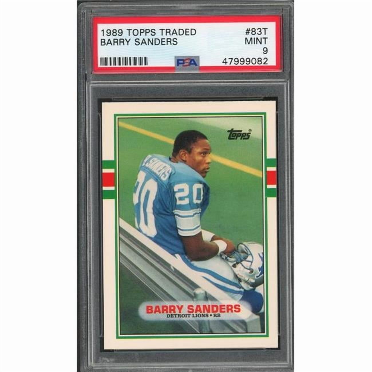 Barry Sanders Rookie Card