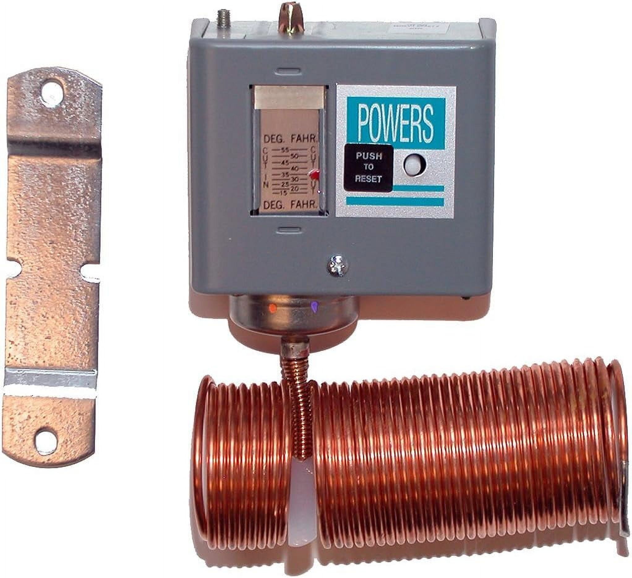 DPST 4-Wire 2-Circuit, Manual Reset Low Temp Detection Line Voltage ...