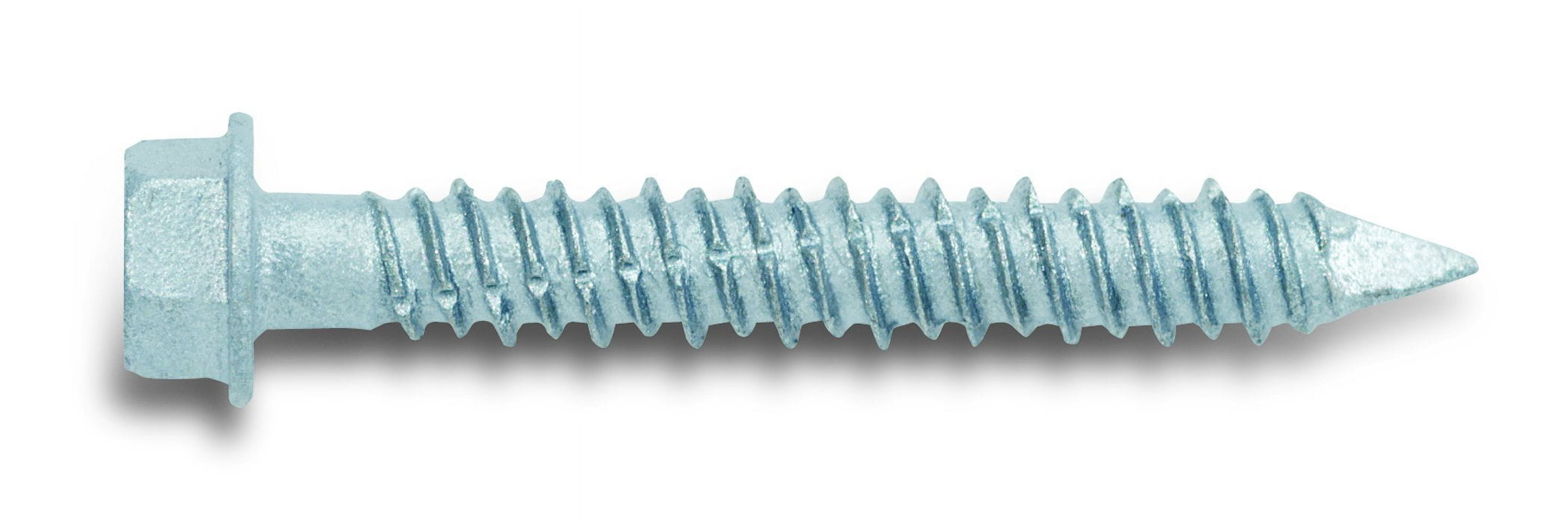 Powers Fasteners 04116 1/4-Inch by 2-3/4-Inch Tapper Hex Head Type 410 ...