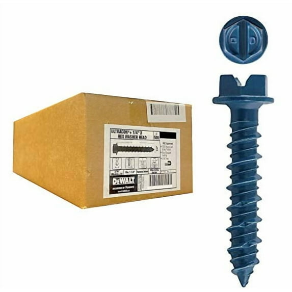 Powers Fastening Innovations DeWALT Engineered by Powers ULTRACON+ 1/4 ...