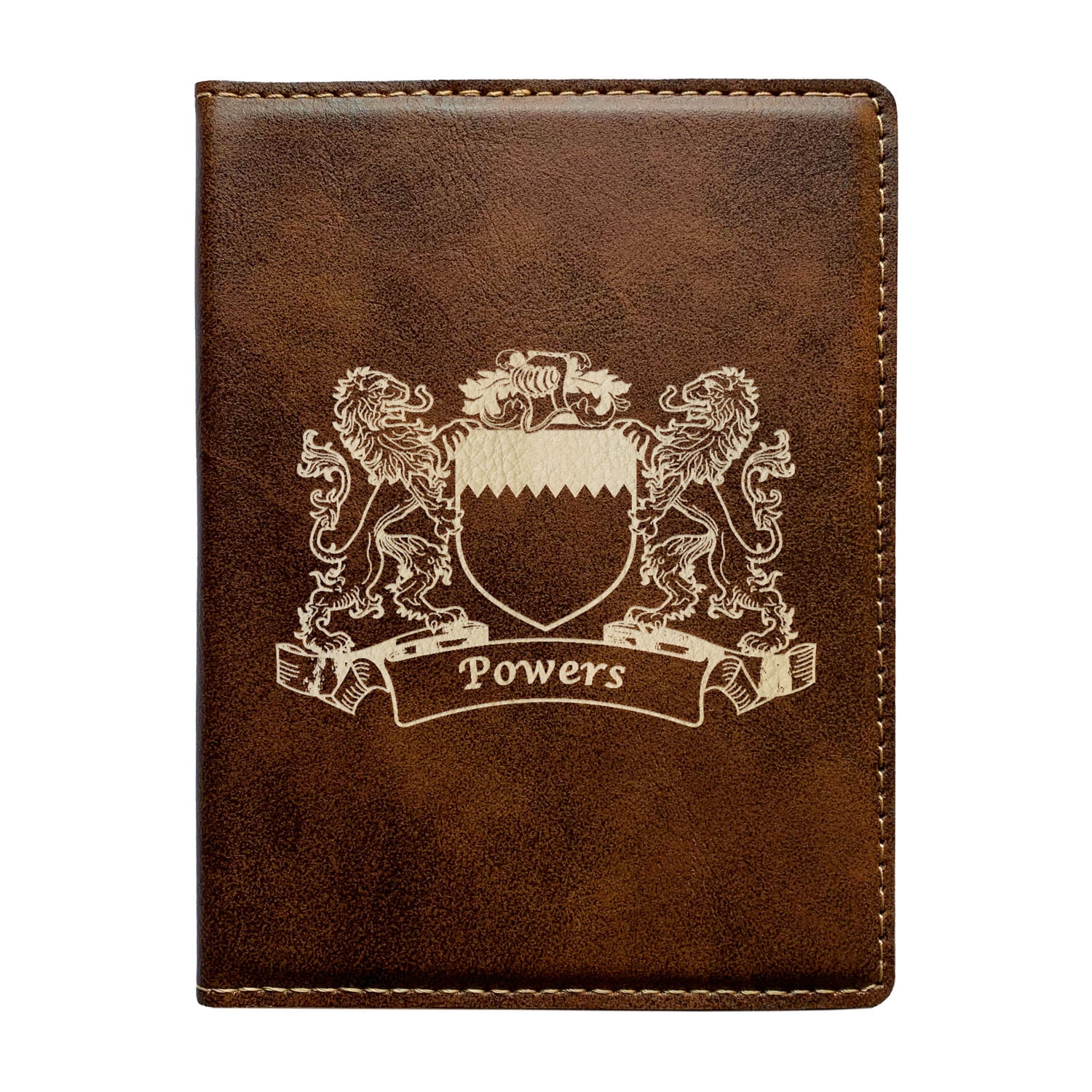 Powers Irish Coat of Arms Leather Passport Wallet - Walmart.com