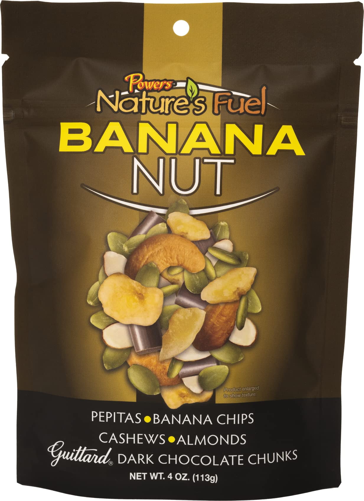 Powers Trail Mix GP27 - Banana Nut 4-ounce Pack of 8 - Healthy Premium Trail Mix - Walmart.com
