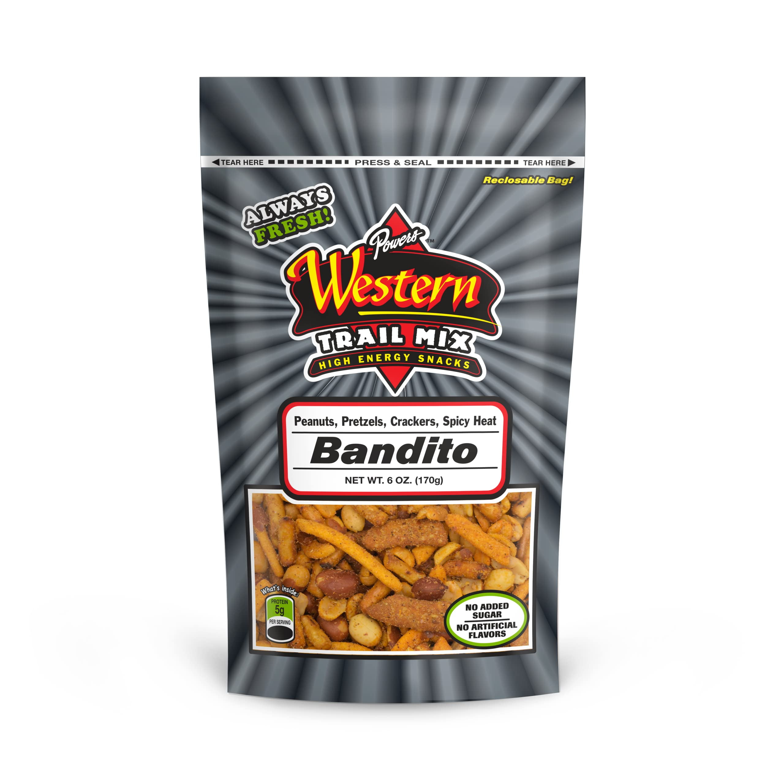 Powers Western Trail Mix CI30 - Bandito (6-ounce, Pack of 6) - Walmart.com
