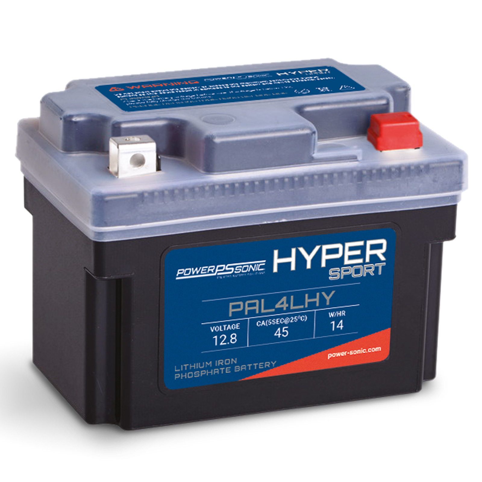 Powersonic Hyper Sport Series PAL4LHY 12.8V High Performance LiFePO4 ...