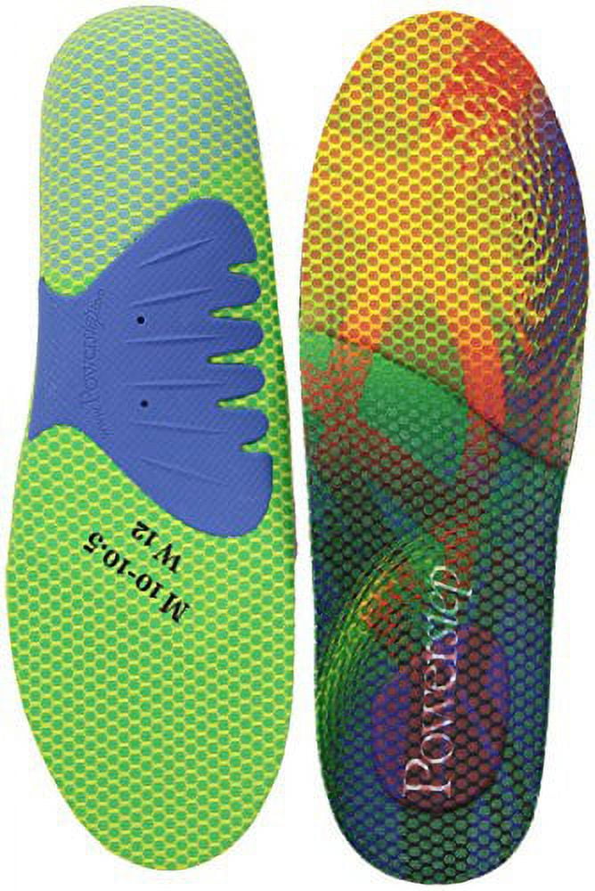 Powerstep unisex adult Endurance Insole, Multicolor, Men s 10-10.5 ...
