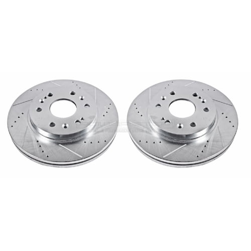 Powerstop AR8654XPR PSBAR8654XPR EVOLUTION DRILLED & SLOTTED ROTORS ...