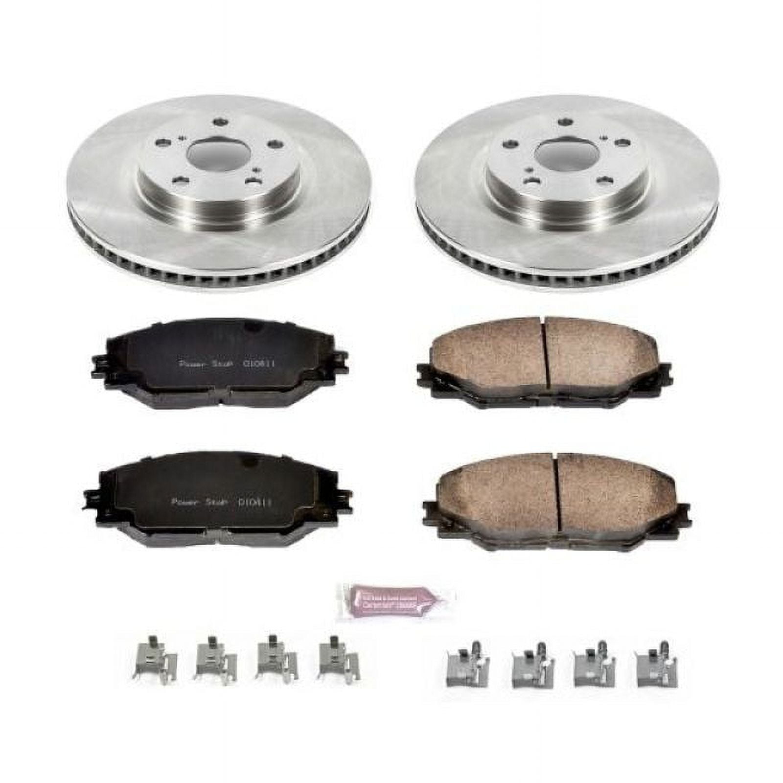 Powerstop KOE3054 PSBKOE3054 FRONT DAILY DRIVER BRAKE KIT Fits select ...