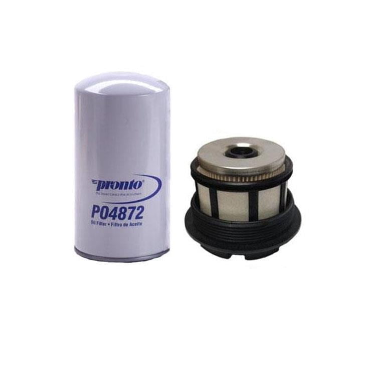 Powerstroke Diesel Fuel Filter Water Separator 2Pc for Ford F250 7.3L ...