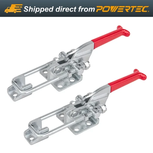 Powertec 20341 Heavy Duty Adjustable Latch-Action U Bolt Self-Lock ...