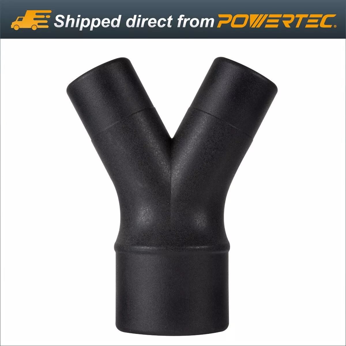 Powertec 4 To 2-1/2 Inch Dust Collection Hose Splitter Fitting (70276 ...