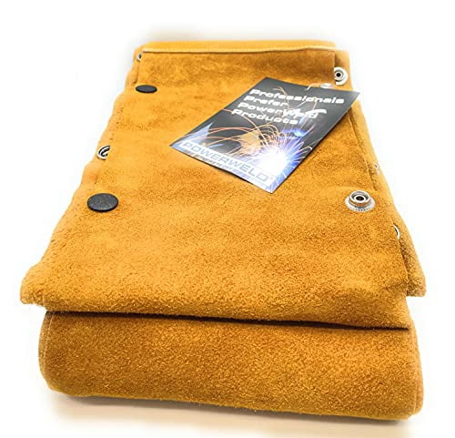 Powerweld PWCCL22, 22' Leather Cable Cover, Tig cable cover. Pack of (1 ...