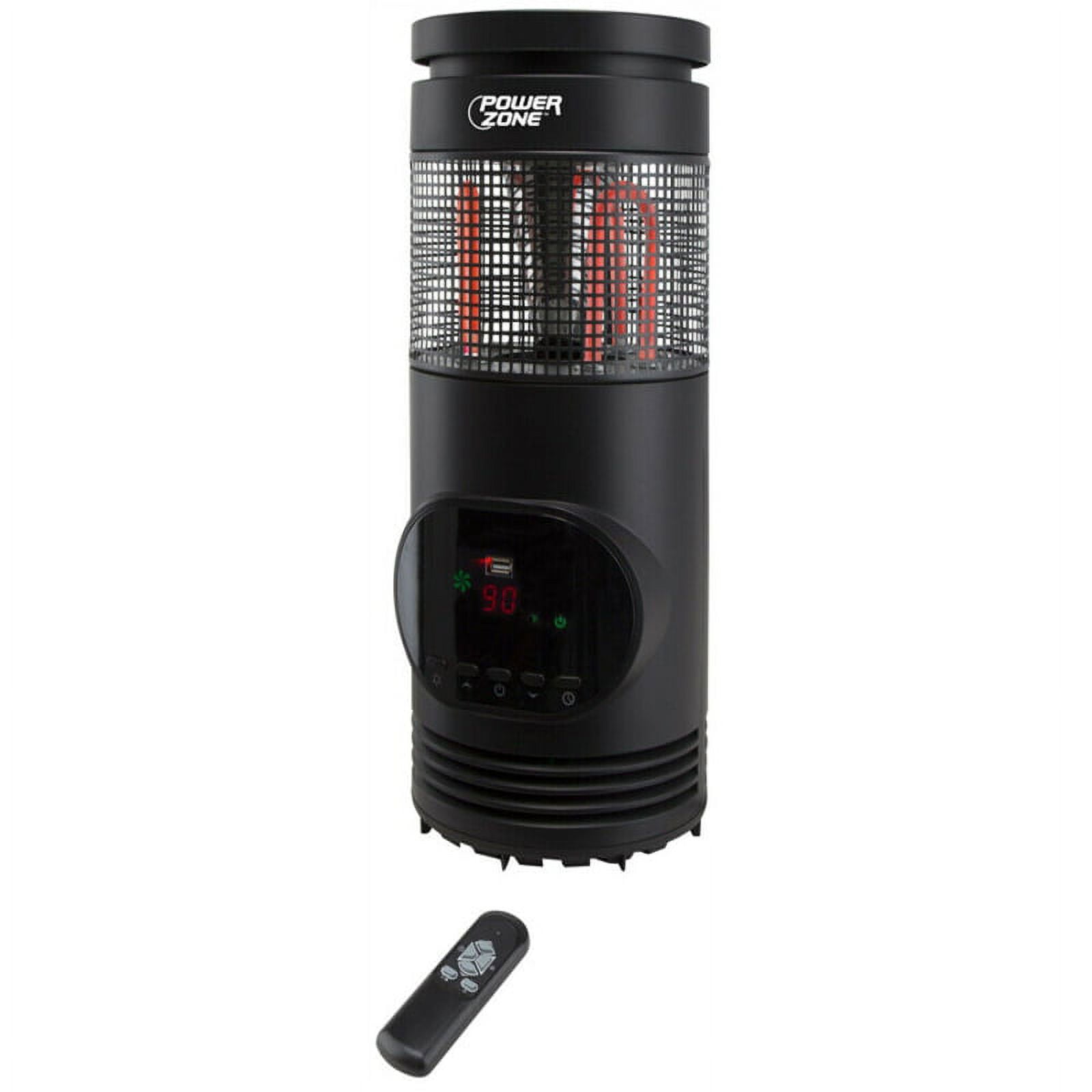Powerzone Heater Infrared 3-ELMNT 360DEG HT1167 - Walmart.com