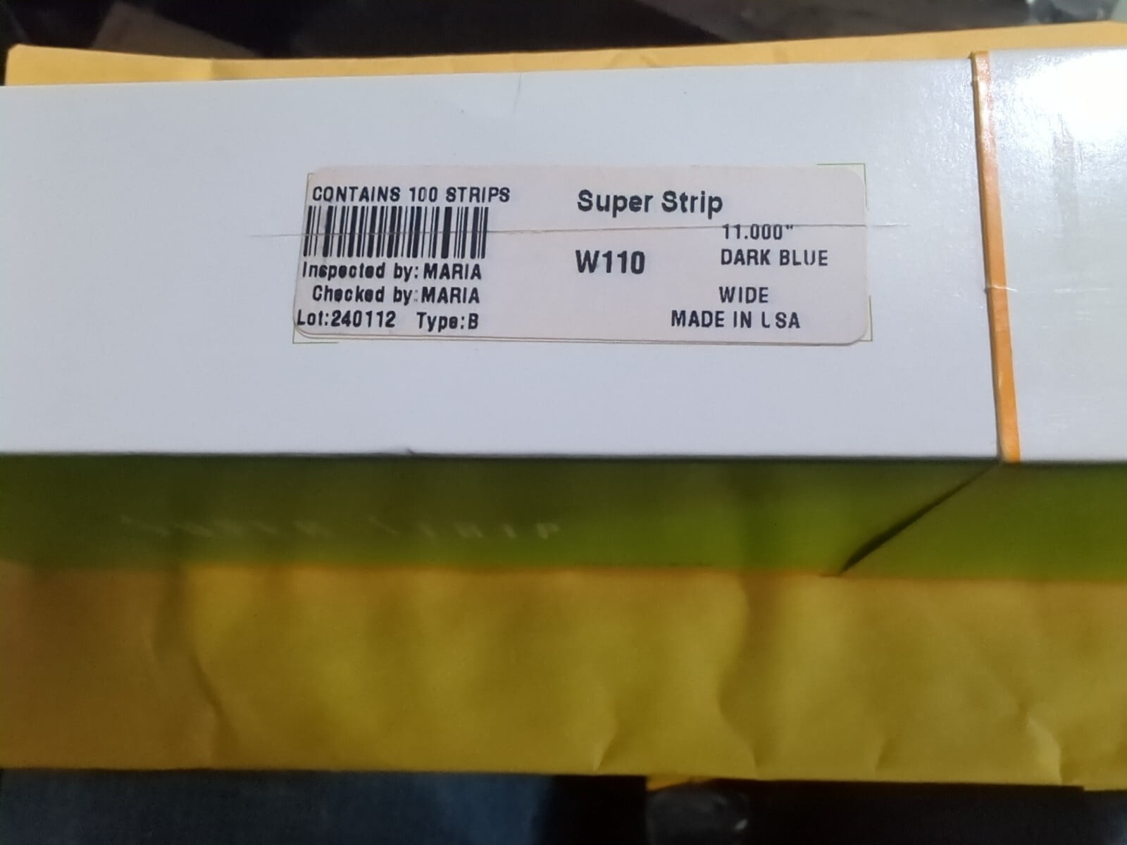 Powis Parker Fastback Super Strip W110 11" dark blue 100 count new ...