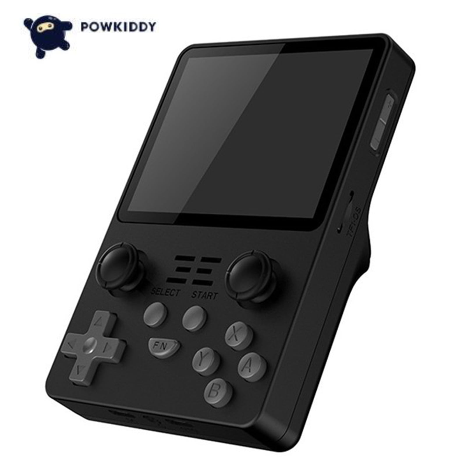 Powkiddy Console,Battery Dual Portable 3D Battery Dual 3.5-inch IPS Screen Handheld 3.5-inch IPS ...