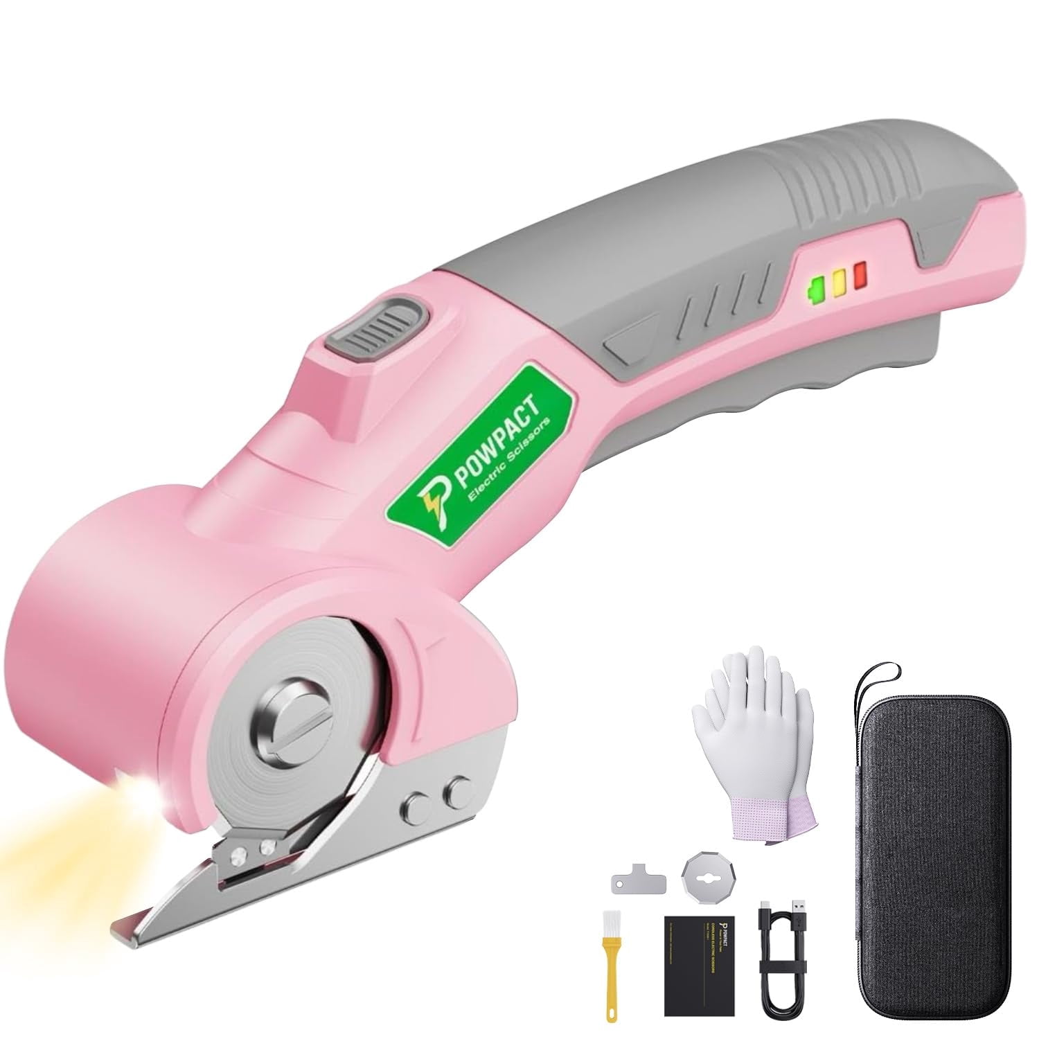 Powpact® High Speed Cardboard Cutter, Cordless Electric Scissors for ...