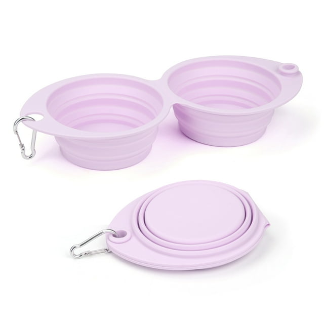 PoyPet Collapsible Dog Bowls for Travel,Portable Water Bowl for Dogs ...