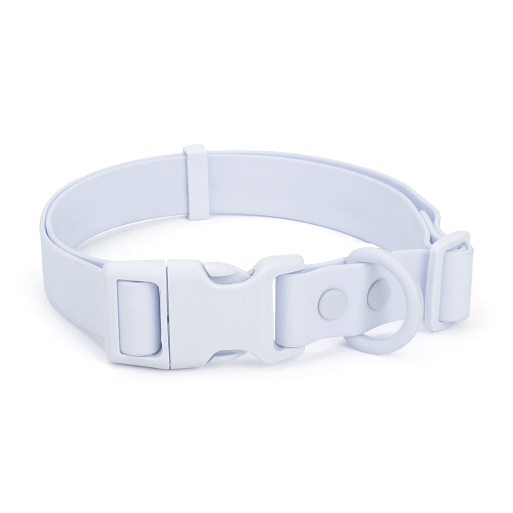 PoyPet Waterproof Dog Collar with Adjustable and Stinkproof,Silicone ...