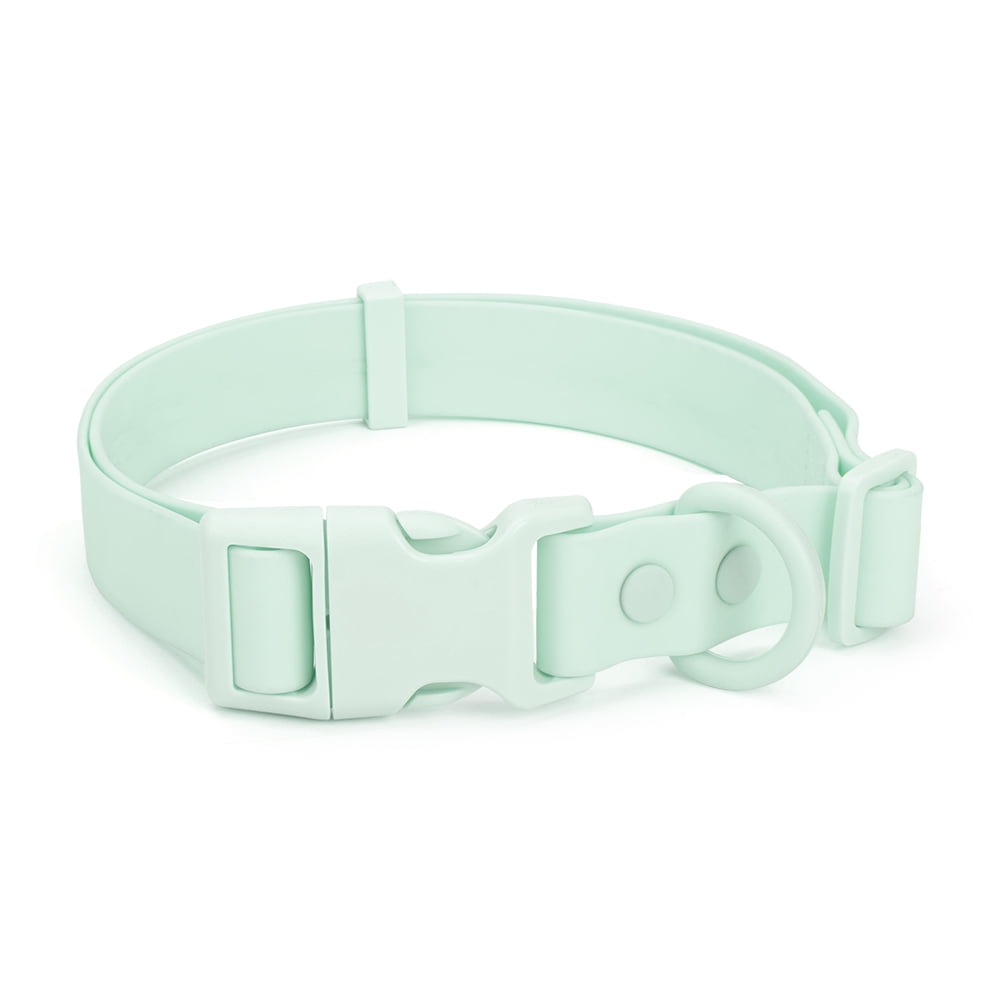 PoyPet Waterproof Dog Collar with Adjustable and Stinkproof,Silicone ...