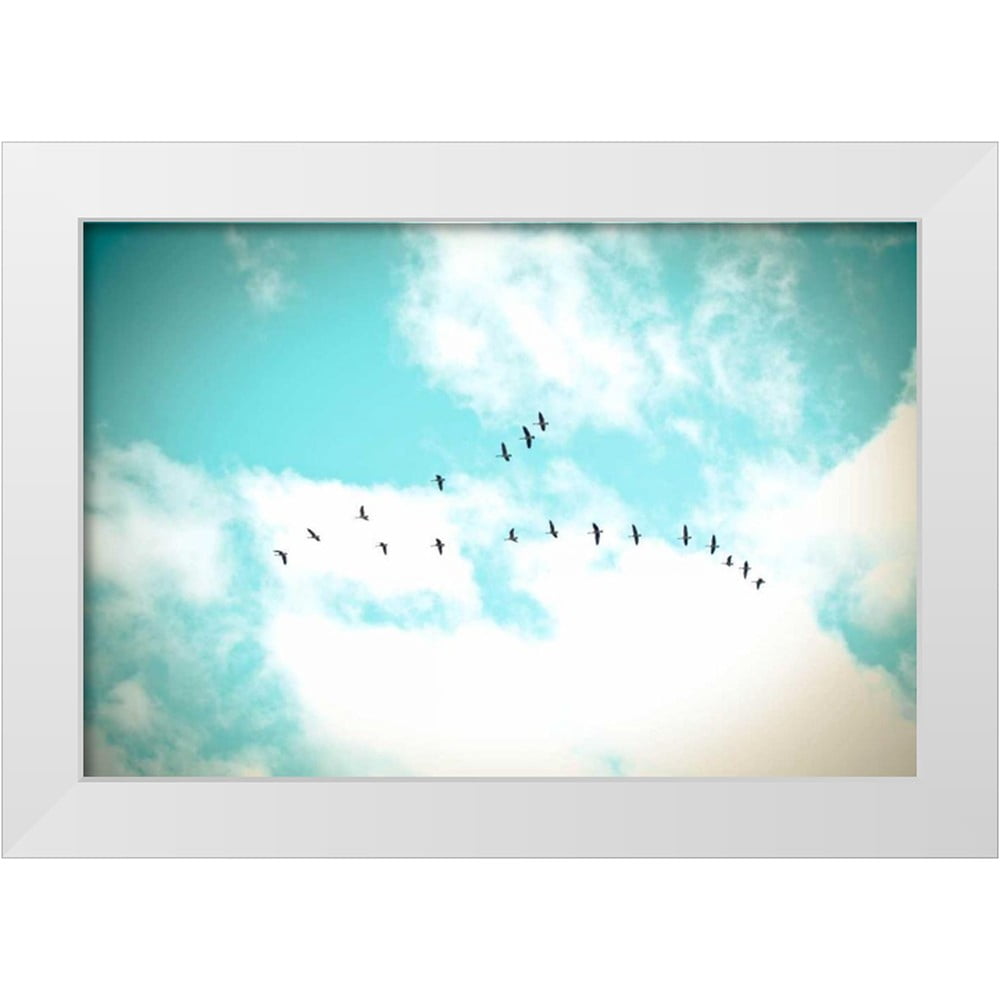 Poynter, Kelly 18x13 White Modern Wood Framed Museum Art Print Titled ...