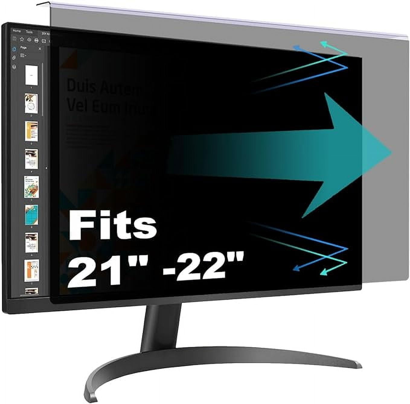 Pozlle Computer Privacy Screen Shield Compatible for 21.5/22 Inch 16:9 ...