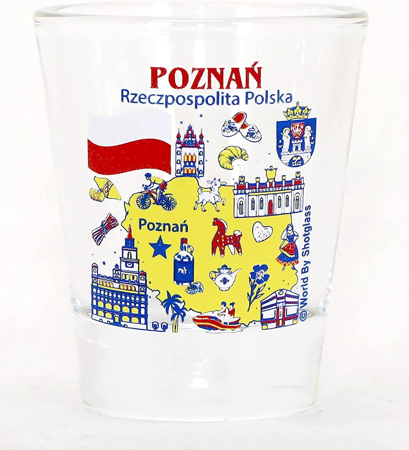 Poznan Poland Great Polish Cities Collection Shot Glass - Walmart.com