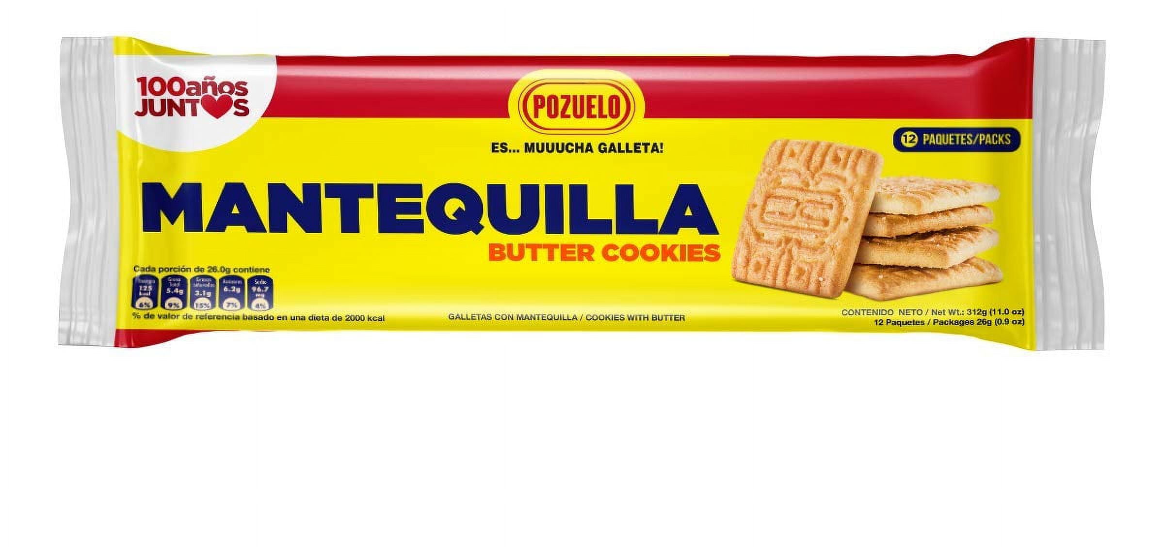 Pozuelo Mantequilla Butter Cookies DMF15 | Made with Real Butter ...