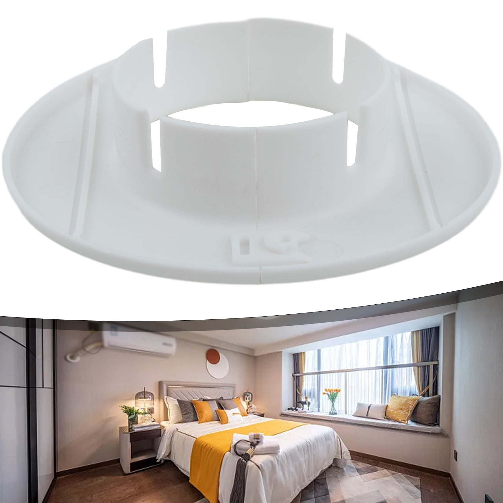 Pp Cover Rosette Cable Entry Passage 40-80Mm Hole Cover for Air ...