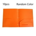 Pp Double Pocket Folder Set Of 10 Ideal For Students & Document ...