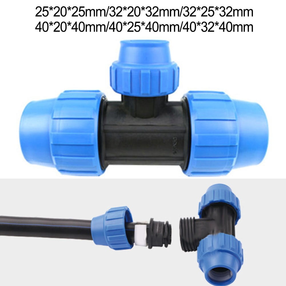 Pp Fitting Screw Joint Pe Pipe Drinking Water Clamp Connector 90 ...